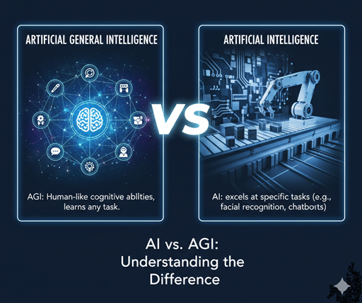 Artificial General Intelligence vs AI | Key Differences Explained